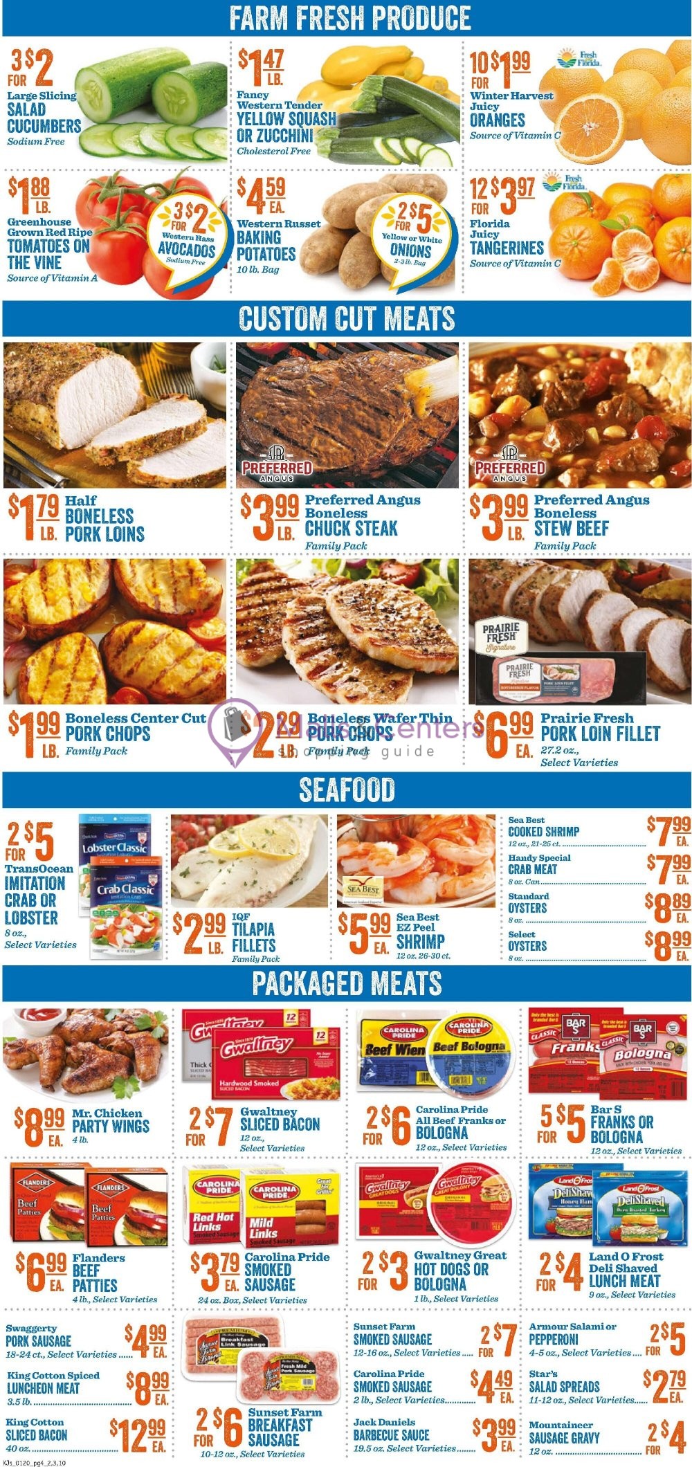 KJ´s Market Weekly Ad - sales & flyers specials - MallsCenters