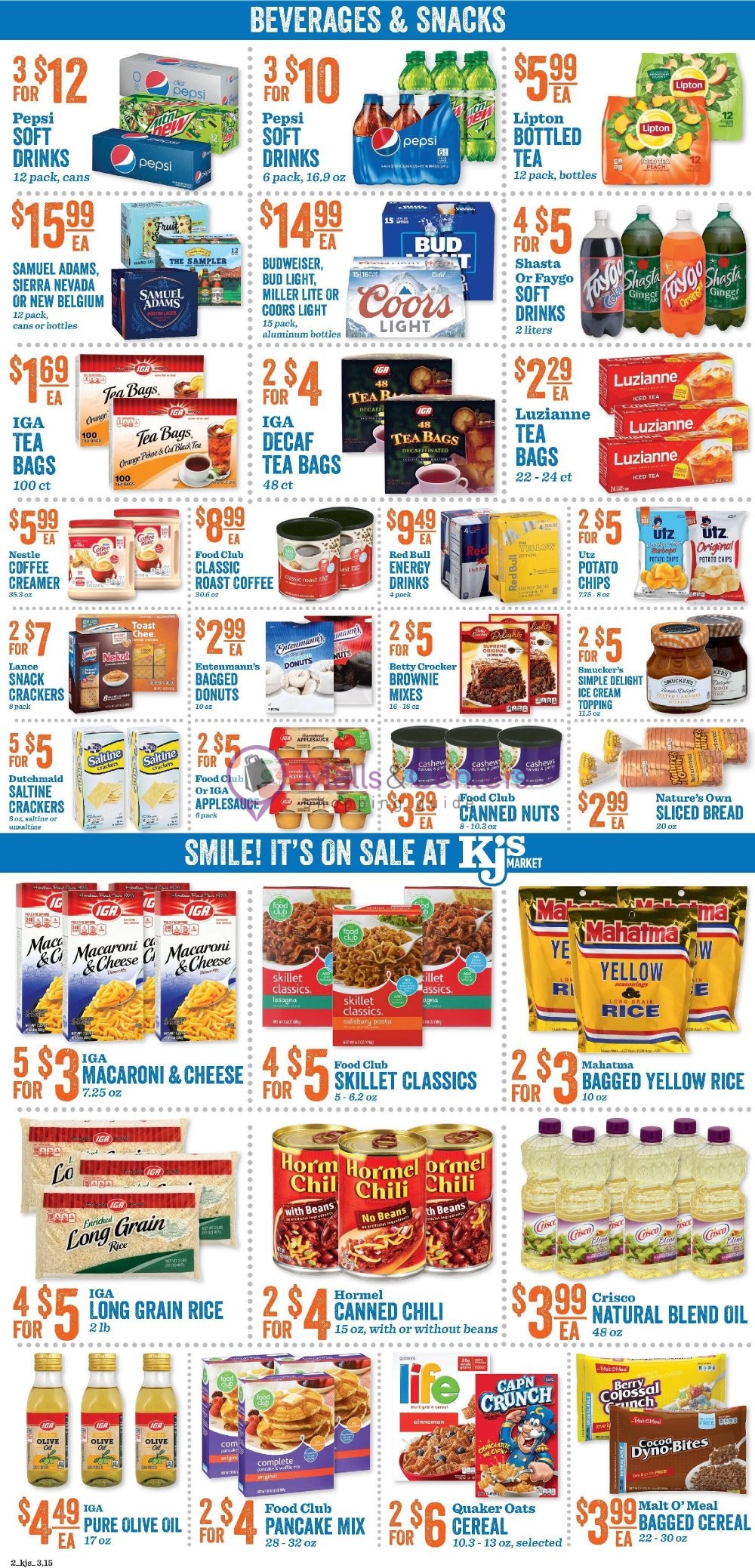 KJ´s Market Weekly Ad - sales & flyers specials - MallsCenters