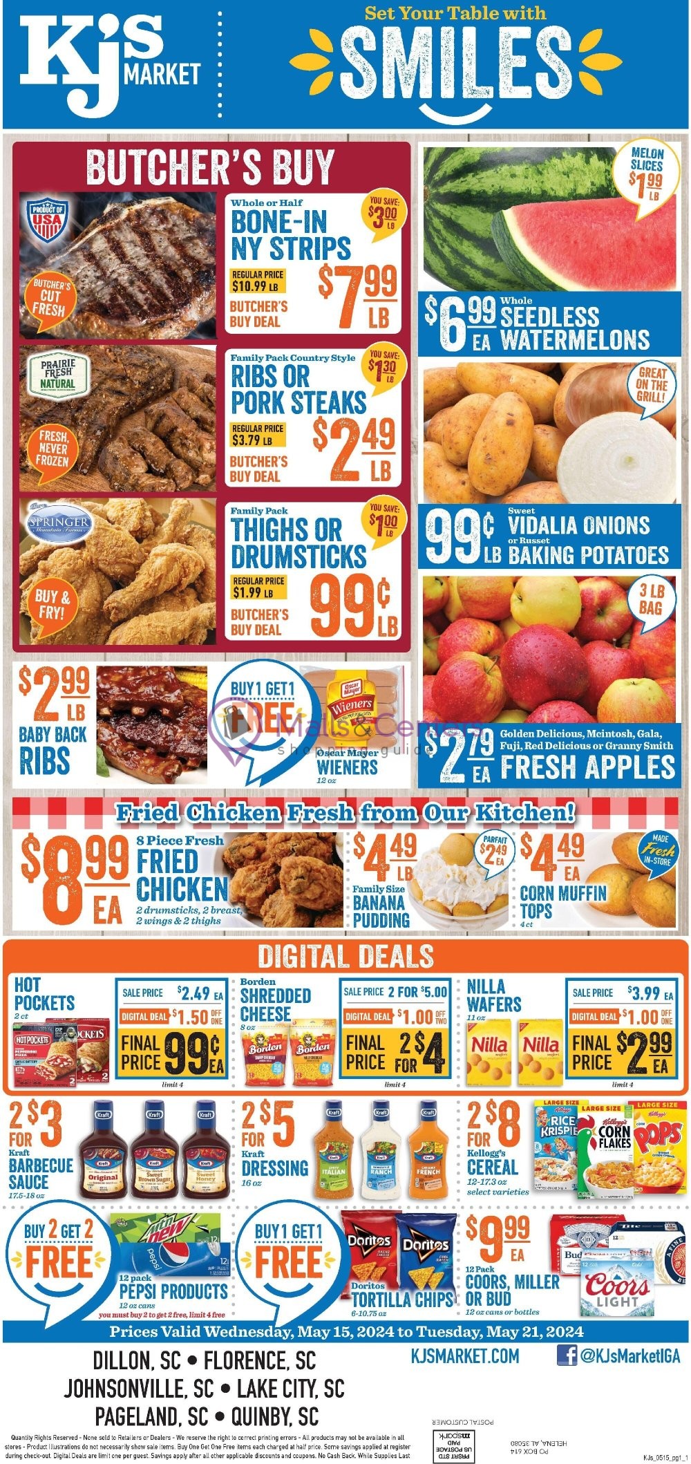 KJ´s Market Weekly Ad, from Wed, 5/15/2024 - sales & flyers specials ...
