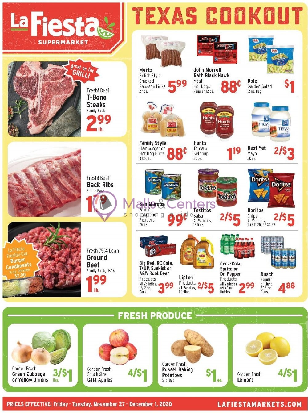 La Fiesta Supermarket Weekly Ad - sales & flyers specials - MallsCenters