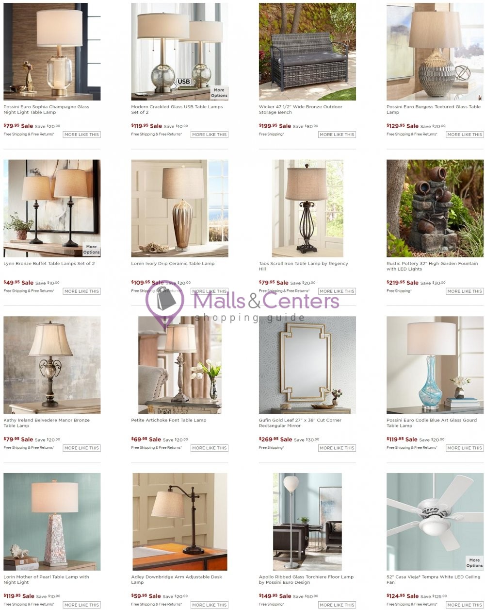 Lamps Plus Weekly Ad - sales & flyers specials - MallsCenters