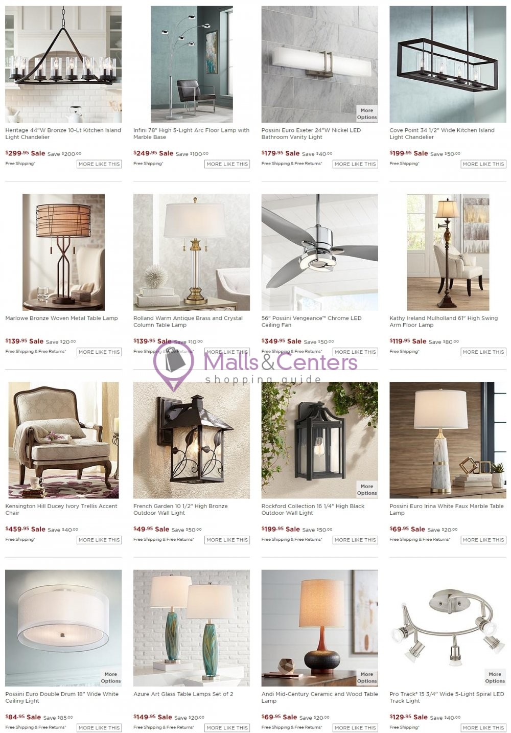 Lamps Plus Weekly Ad - sales & flyers specials - MallsCenters