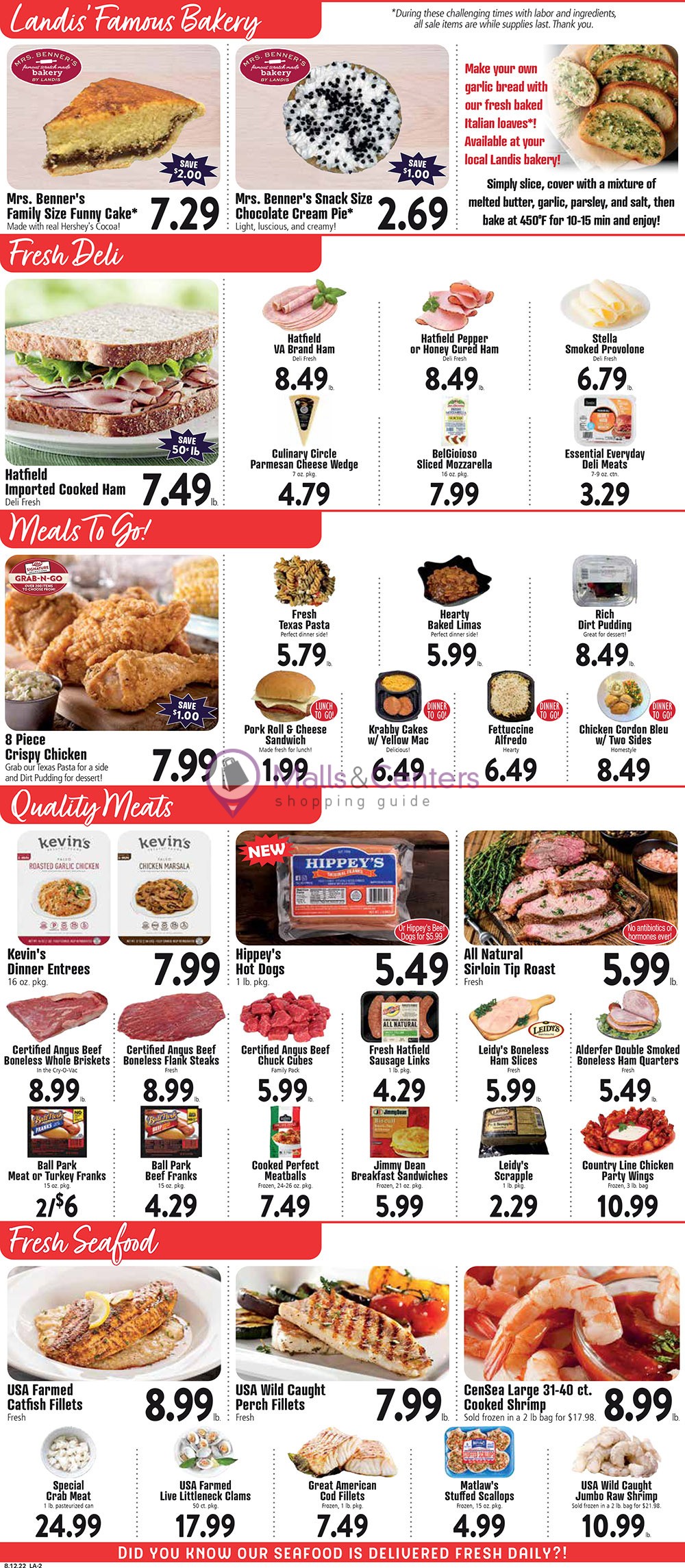 Landis Supermarket Weekly Ad - sales & flyers specials - MallsCenters