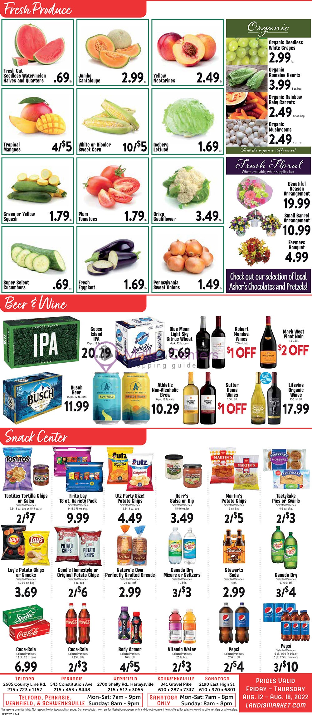 Landis Supermarket Weekly Ad - sales & flyers specials - MallsCenters