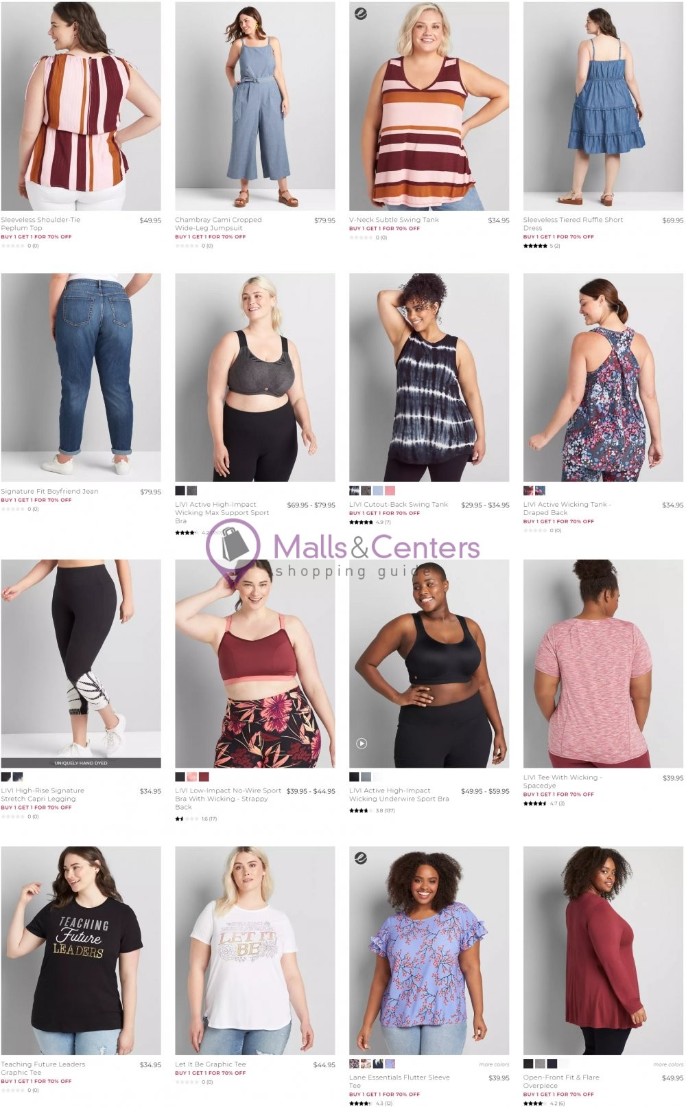 Lane Bryant Weekly Ad - sales & flyers specials - MallsCenters