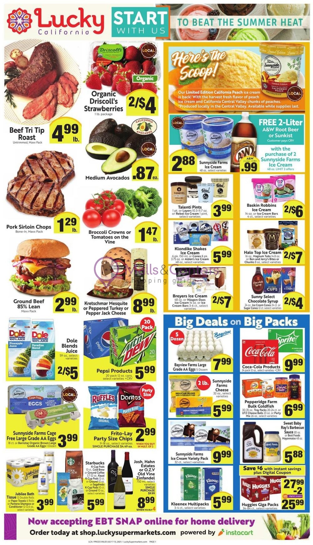 Lucky Supermarkets Weekly Ad - sales & flyers specials - MallsCenters