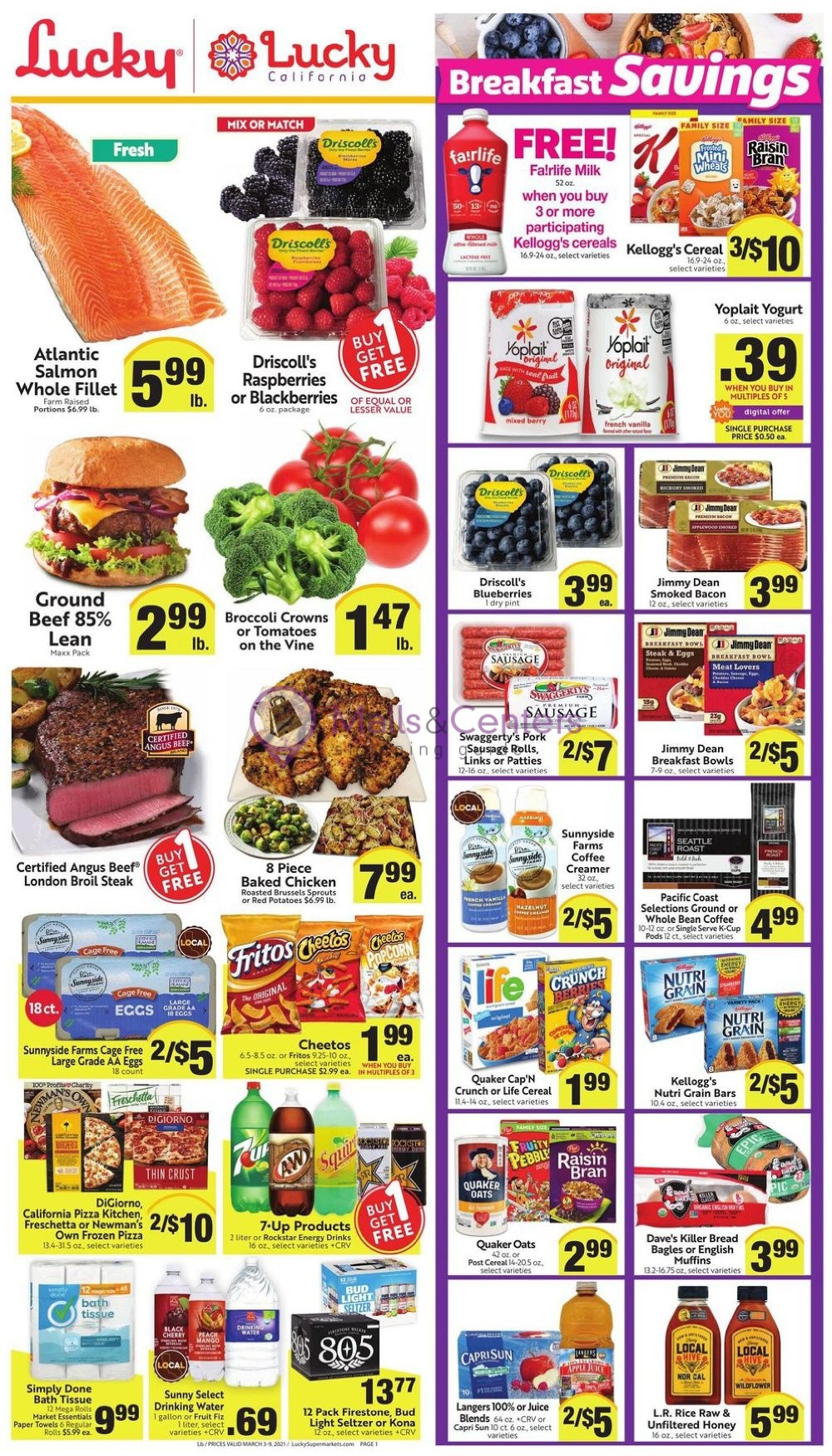 Lucky Supermarkets Weekly Ad - sales & flyers specials - MallsCenters