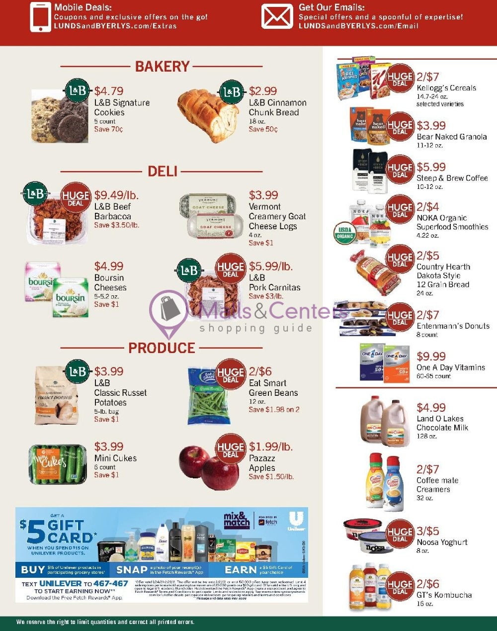 Lunds & Byerlys Weekly Ad - sales & flyers specials - MallsCenters
