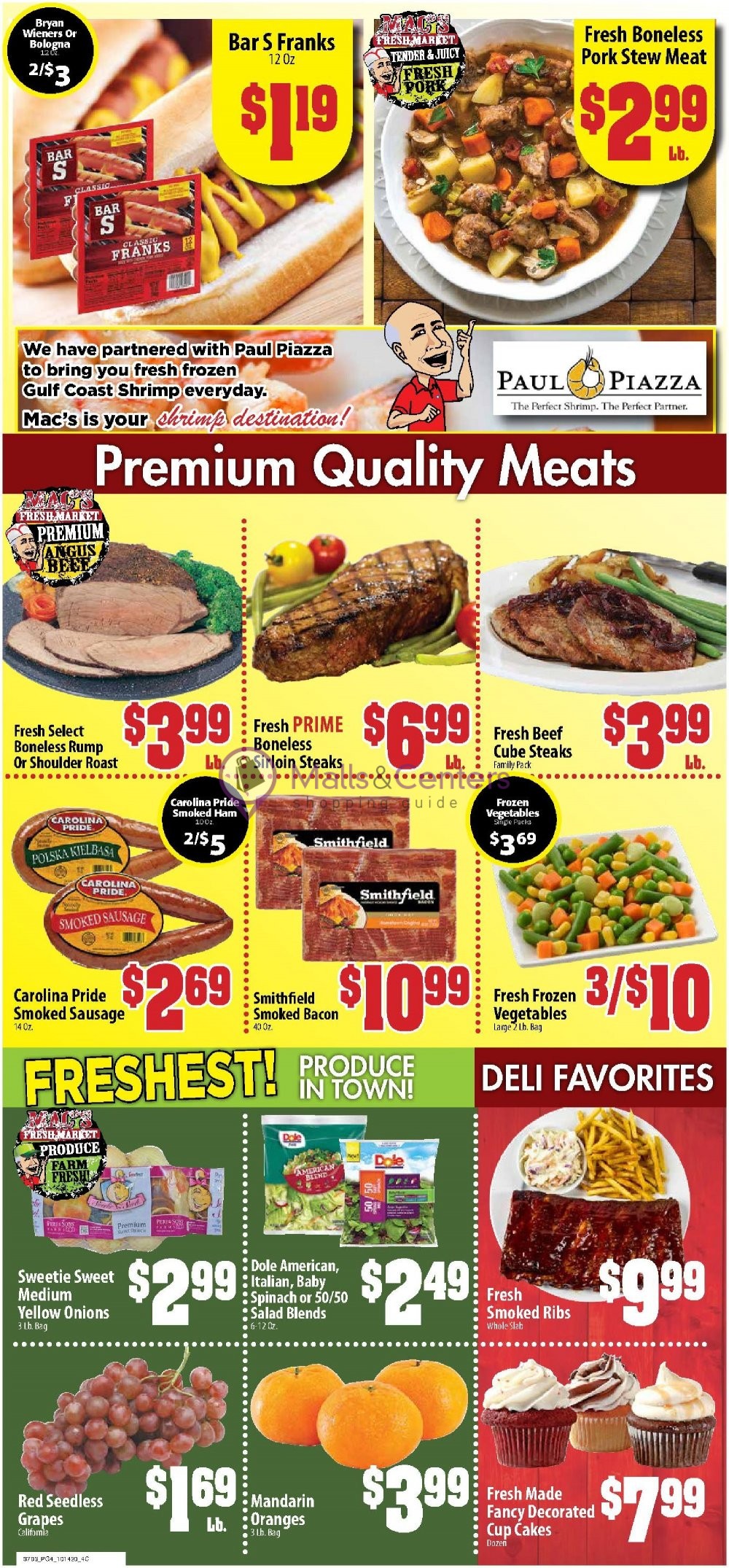 Mac's Fresh Market Weekly Ad - sales & flyers specials - MallsCenters