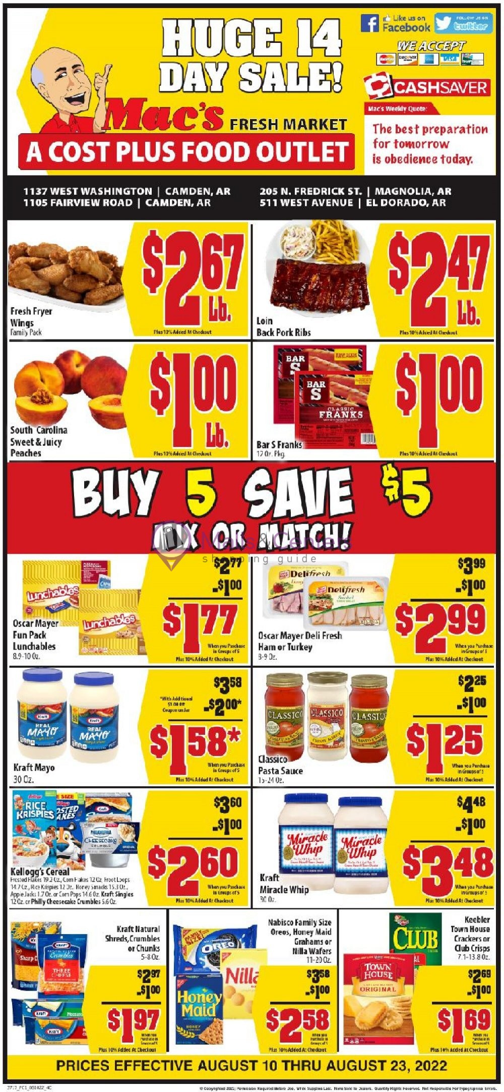 Mac's Fresh Market Weekly Ad - sales & flyers specials - MallsCenters