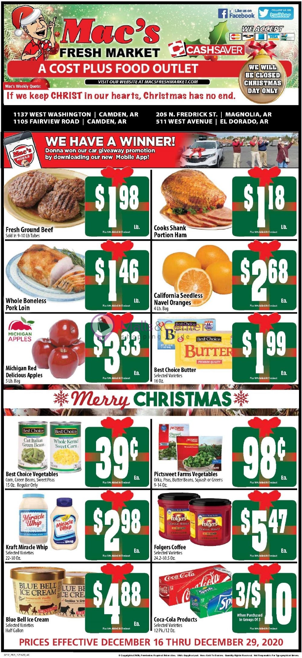 Mac's Fresh Market Weekly Ad - sales & flyers specials - MallsCenters