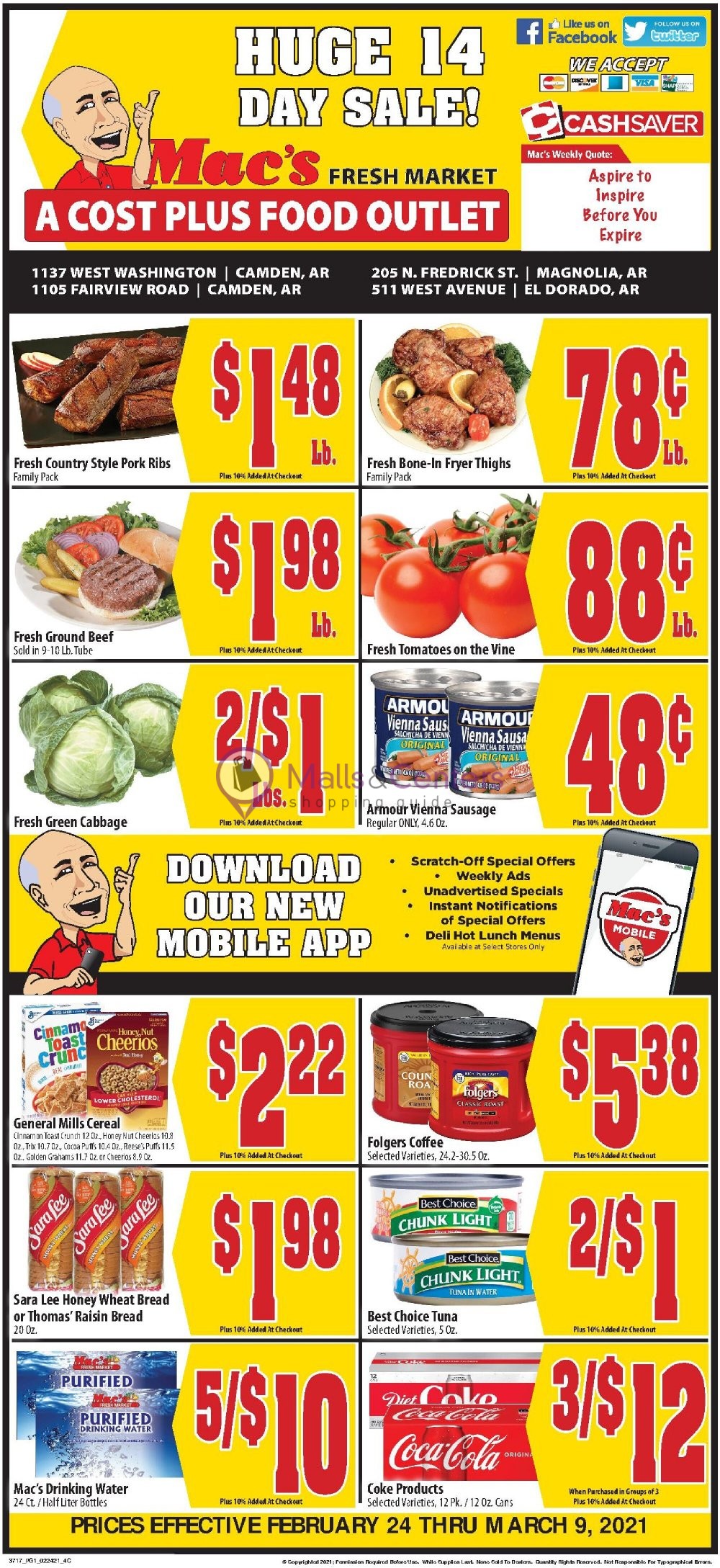 Mac's Fresh Market Weekly Ad - sales & flyers specials - MallsCenters
