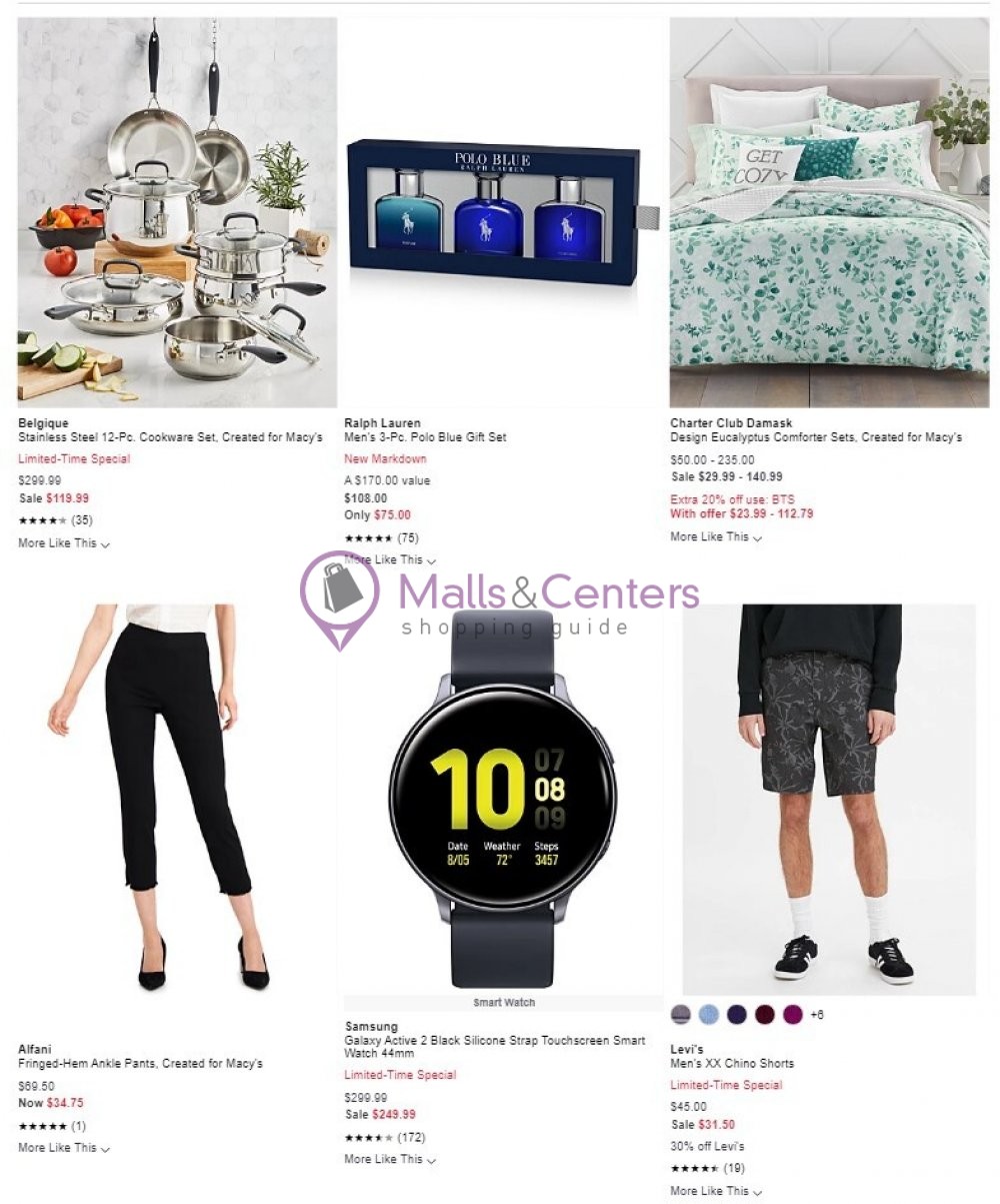 Macy's Weekly Ad - sales & flyers specials - MallsCenters