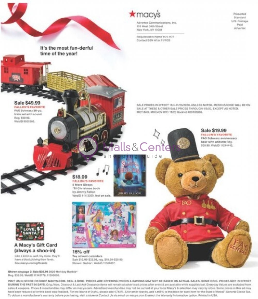 Macy's Weekly Ad - sales & flyers specials - MallsCenters
