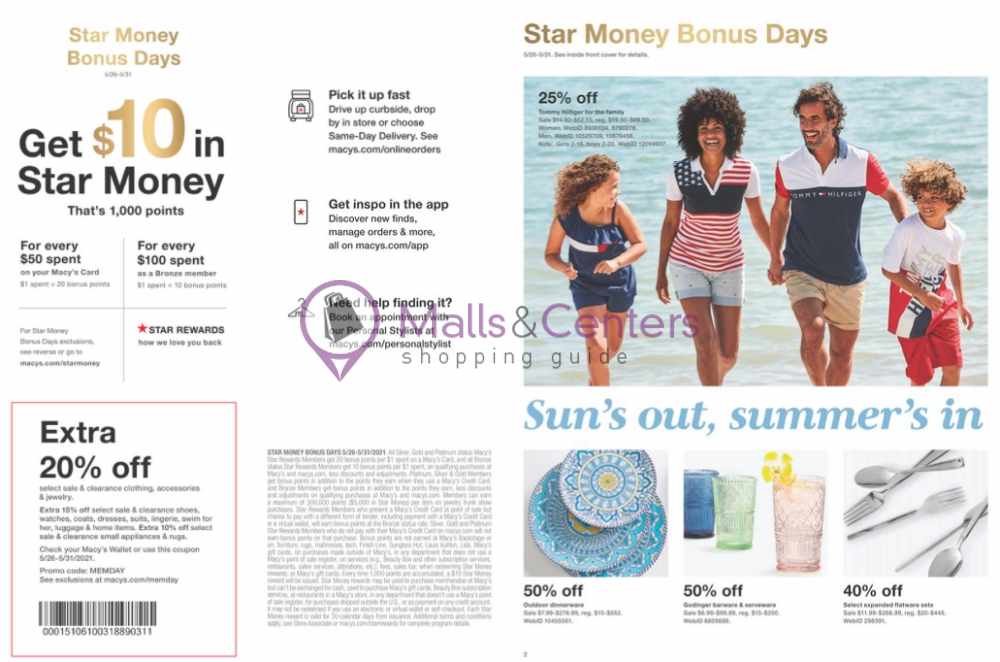 Macy's Weekly Ad - sales & flyers specials - MallsCenters
