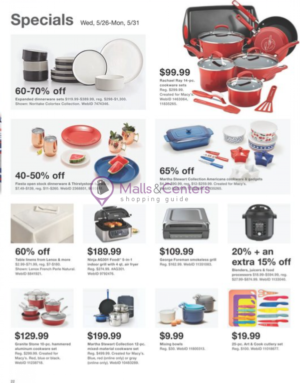 Macy's Weekly Ad - sales & flyers specials - MallsCenters