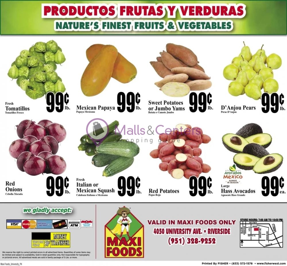 Maxi Foods Markets Weekly Ad - sales & flyers specials - MallsCenters