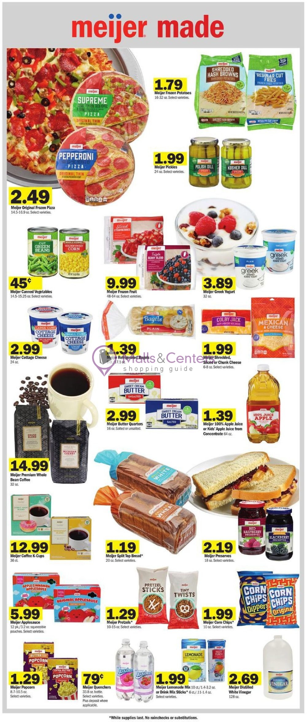 Meijer Weekly Ad - sales & flyers specials - MallsCenters