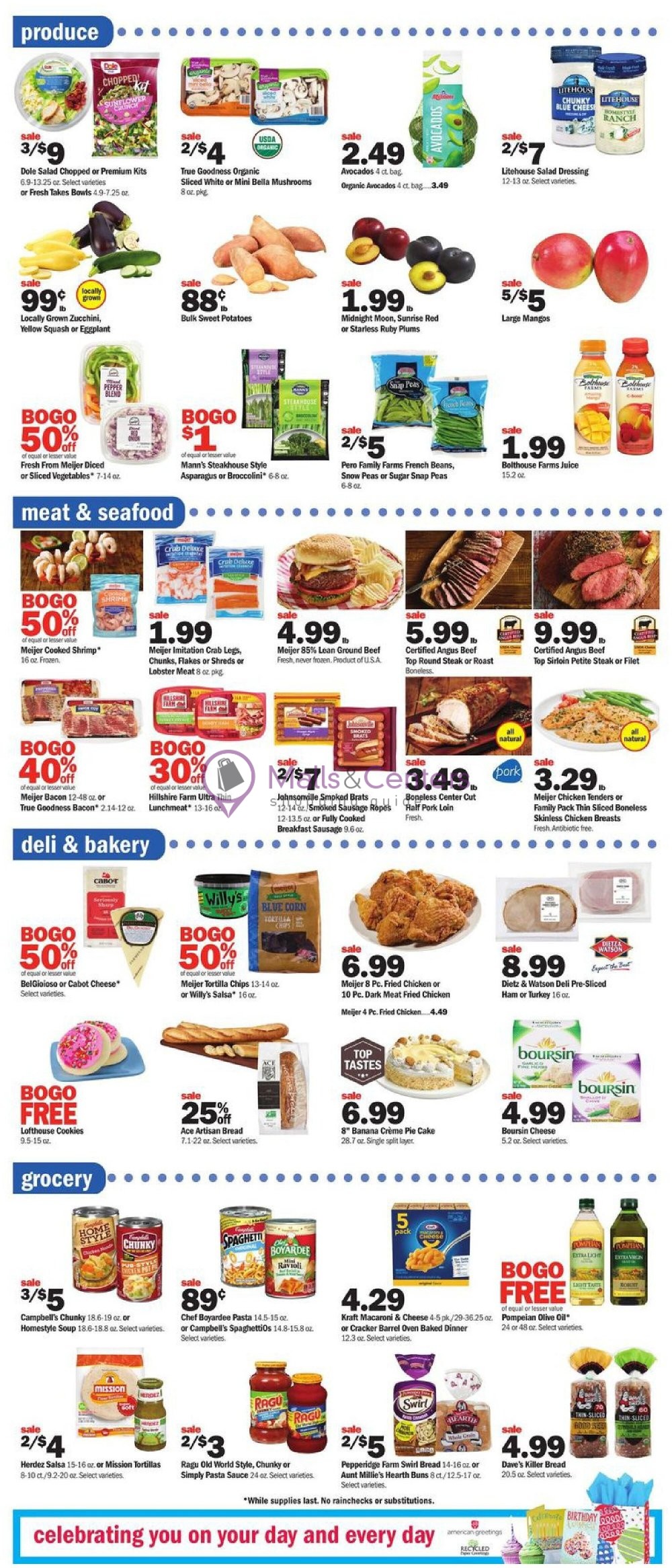 Meijer Weekly Ad - sales & flyers specials - MallsCenters