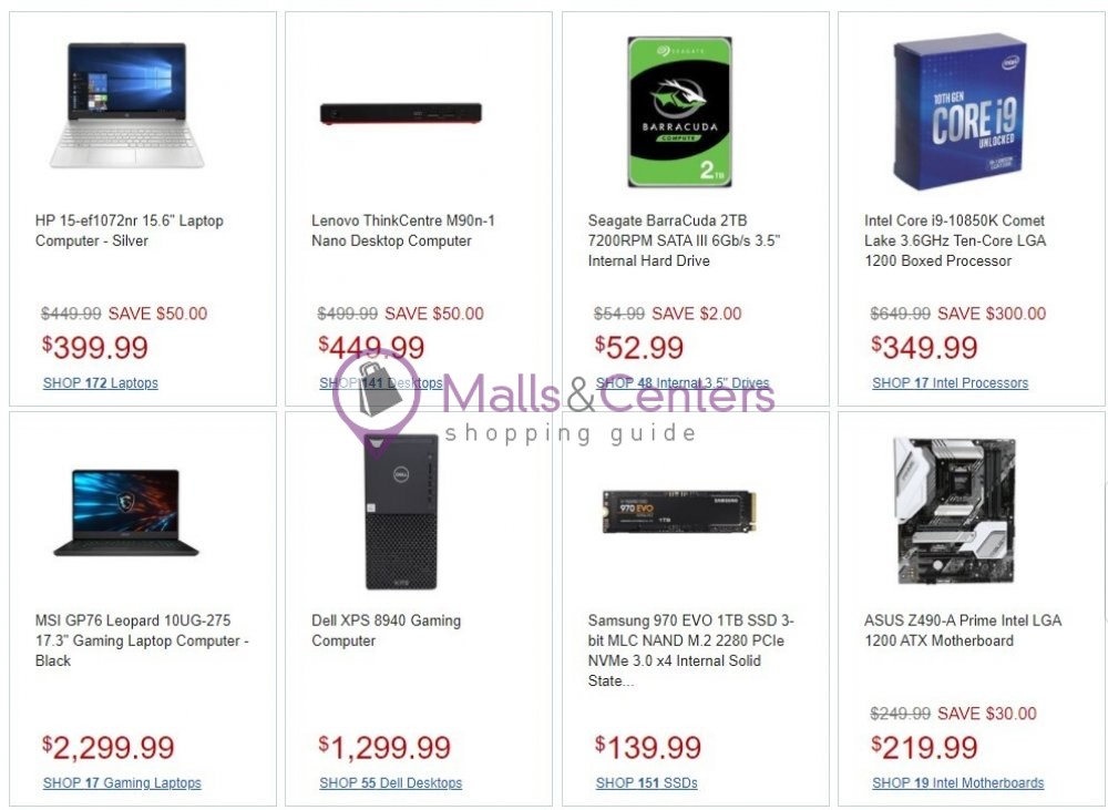 Micro Center Weekly Ad - sales & flyers specials - MallsCenters