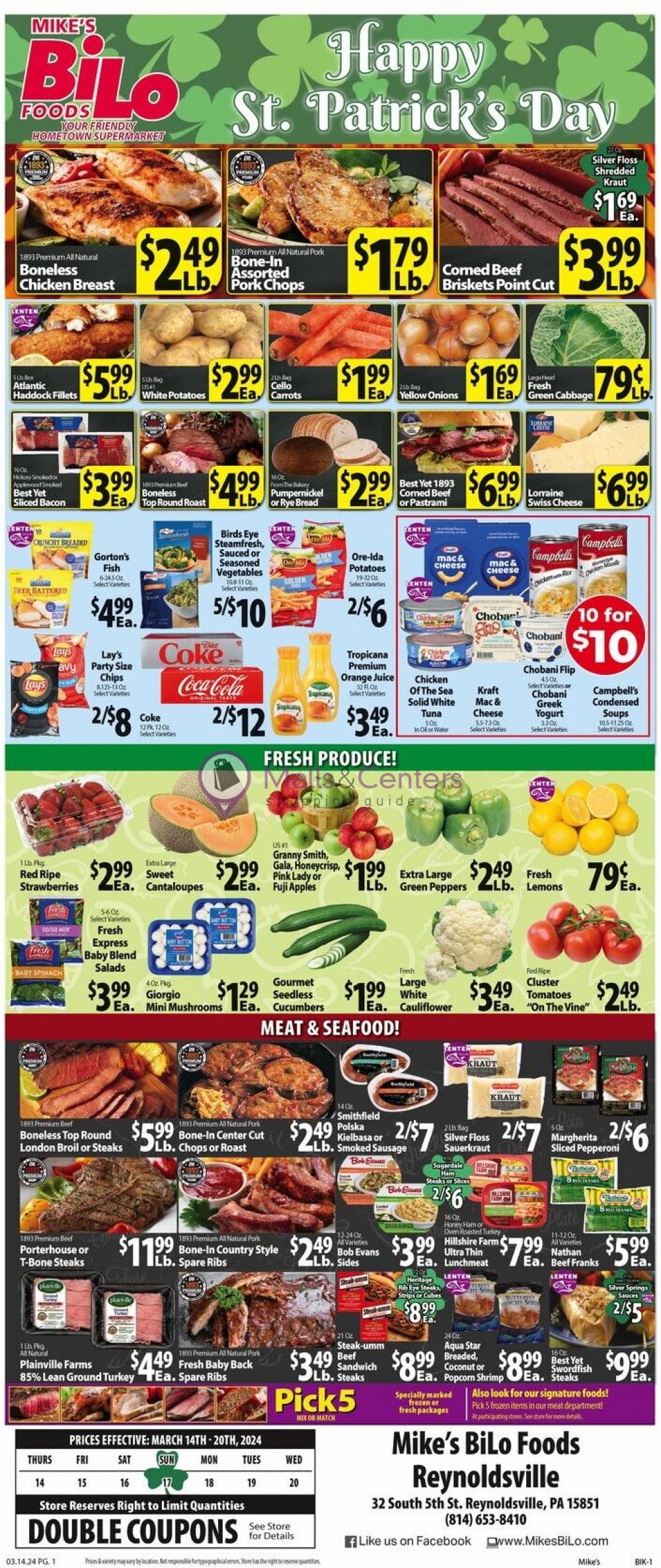 Mike's Bi-lo Weekly Ad, from Thu, 3/14/2024 - sales & flyers specials ...