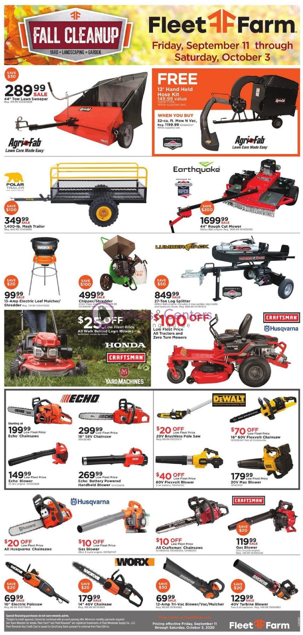Mills Fleet Farm Weekly Ad - sales & flyers specials - MallsCenters