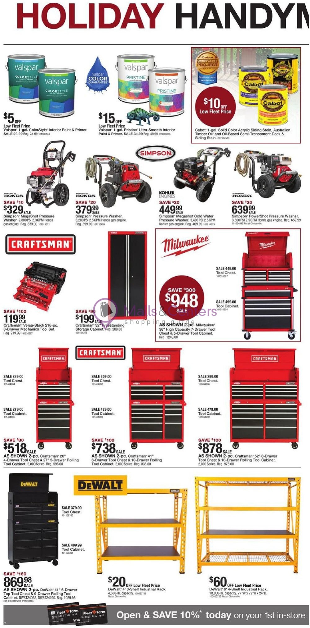 Mills Fleet Farm Weekly Ad - sales & flyers specials - MallsCenters