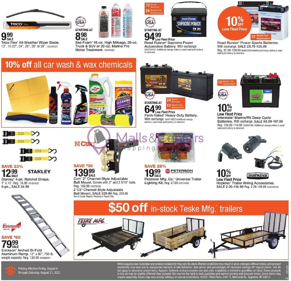 Mills Fleet Farm Weekly Ad - sales & flyers specials - MallsCenters