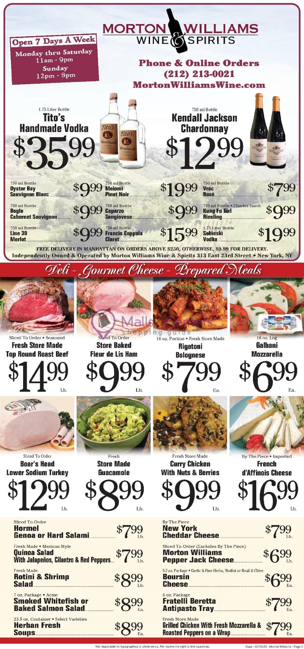 Morton Williams Supermarket Weekly Ad - sales & flyers specials ...
