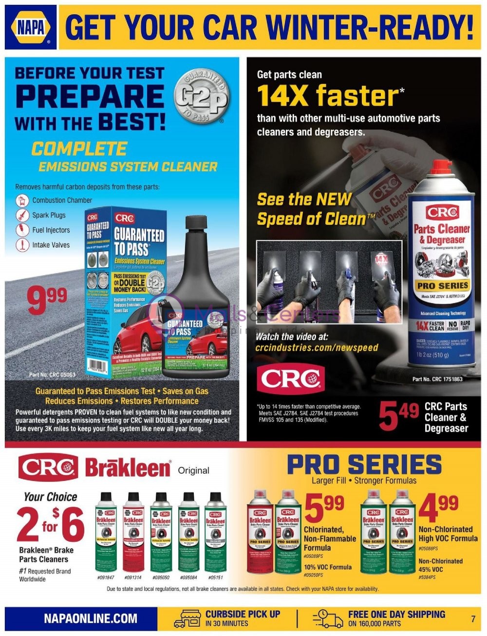 Napa Auto Parts Weekly Ad - sales & flyers specials - MallsCenters