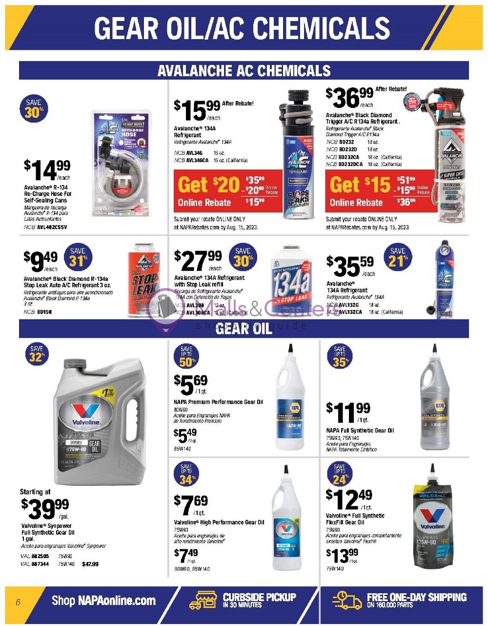 Napa Auto Parts Weekly ad valid from 05/01/2023 to 05/31/2023 ...