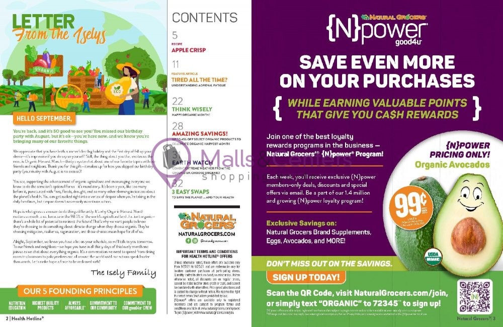 Natural Grocers Weekly Ad - sales & flyers specials - MallsCenters