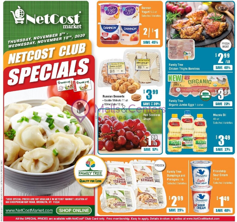 Netcost Market Weekly ad valid from 11/05/2020 to 11/18/2020 - MallsCenters