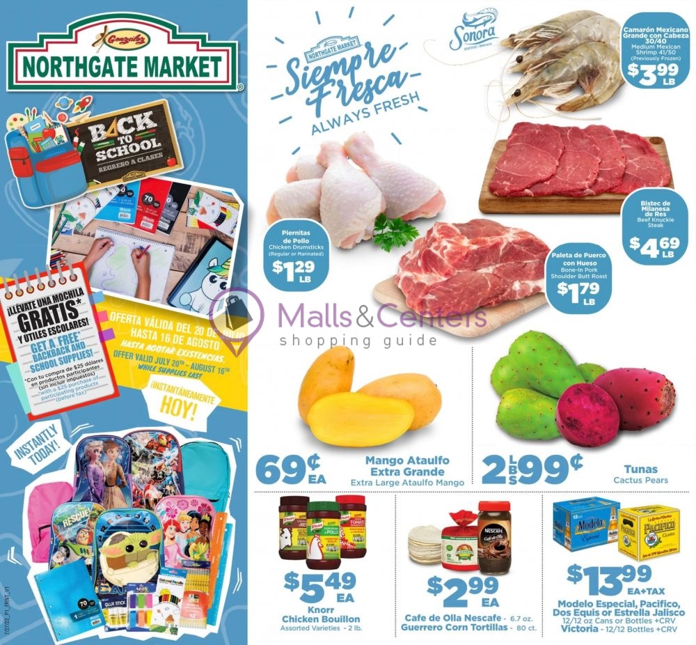 Northgate Market Weekly Ad - sales & flyers specials - MallsCenters