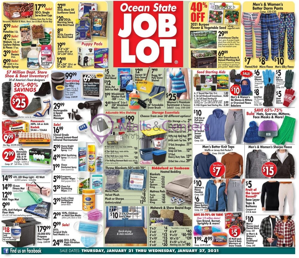 Ocean State Job Lot Weekly Ad - sales & flyers specials - MallsCenters