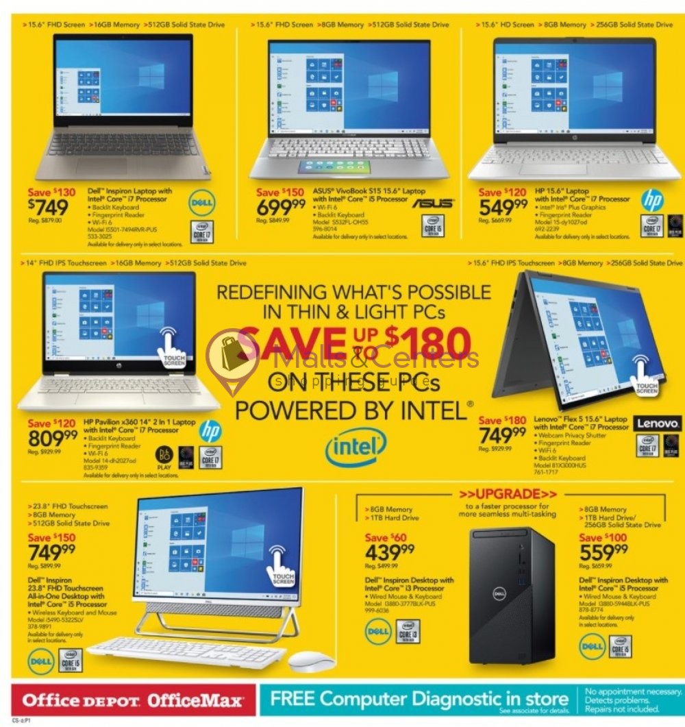 Office Depot Weekly Ad - sales & flyers specials - MallsCenters