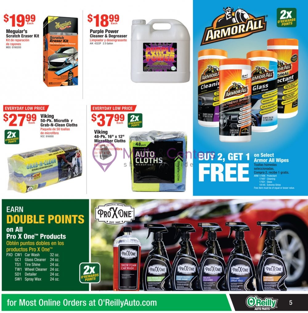O'Reilly Auto Parts Weekly Ad - sales & flyers specials - MallsCenters