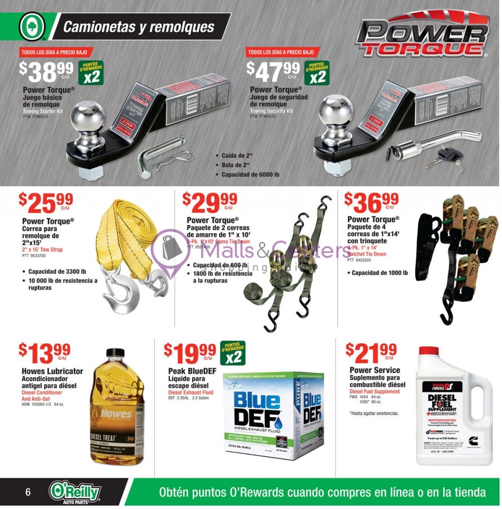 O'Reilly Auto Parts Weekly Ad - sales & flyers specials - MallsCenters