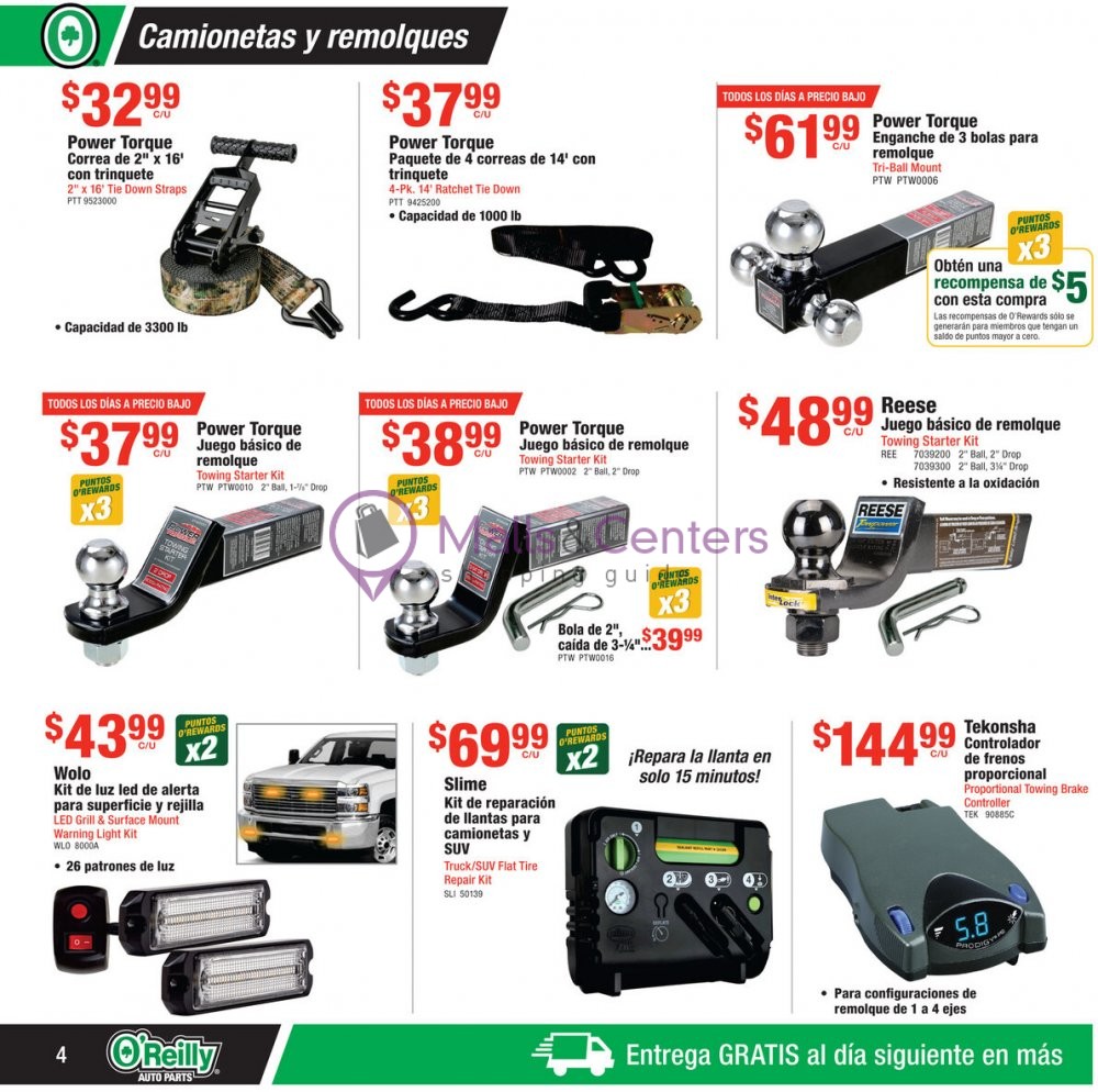 O'Reilly Auto Parts Weekly Ad - sales & flyers specials - MallsCenters