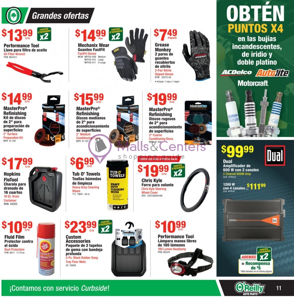 O'Reilly Auto Parts Weekly Ad - sales & flyers specials - MallsCenters