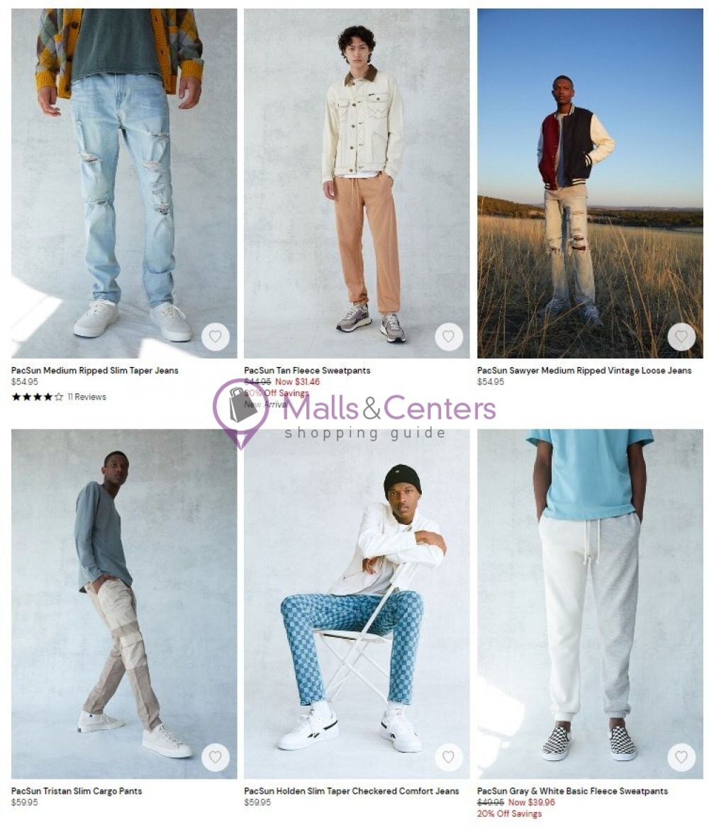 PacSun Weekly Ad - sales & flyers specials - MallsCenters