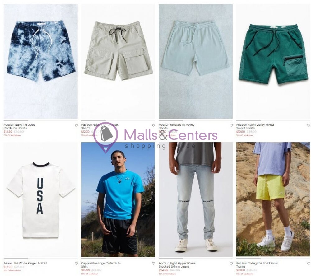 PacSun Weekly Ad - sales & flyers specials - MallsCenters