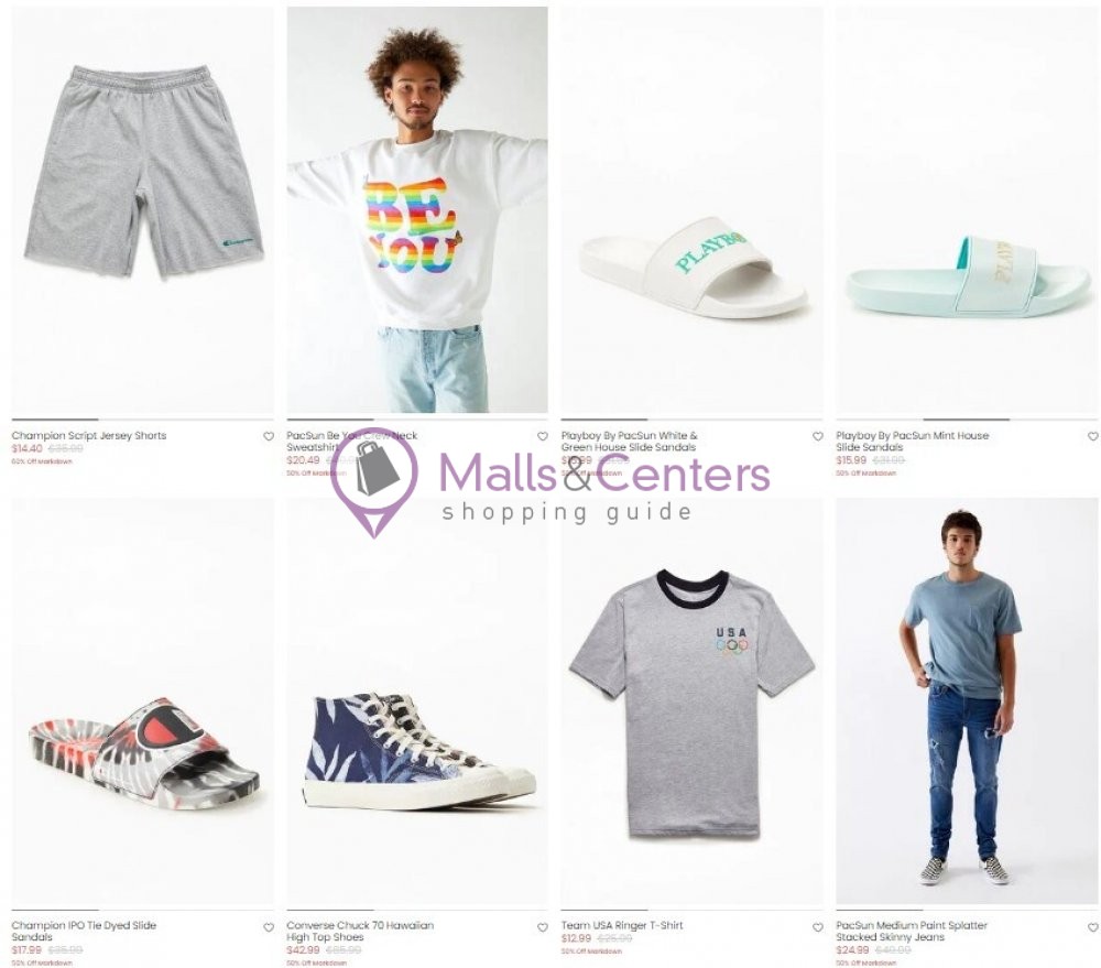 PacSun Weekly Ad - sales & flyers specials - MallsCenters