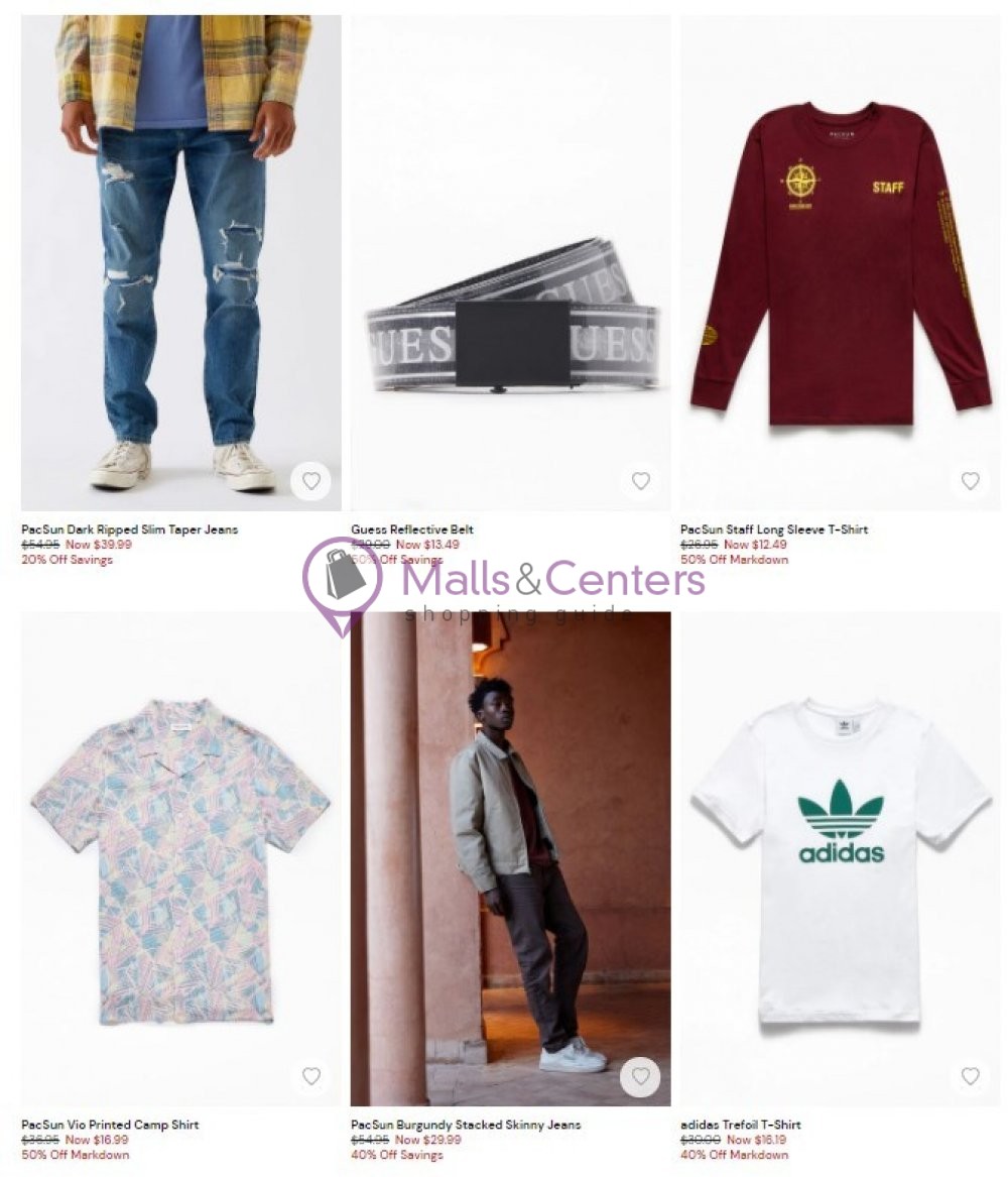 PacSun Weekly Ad - sales & flyers specials - MallsCenters