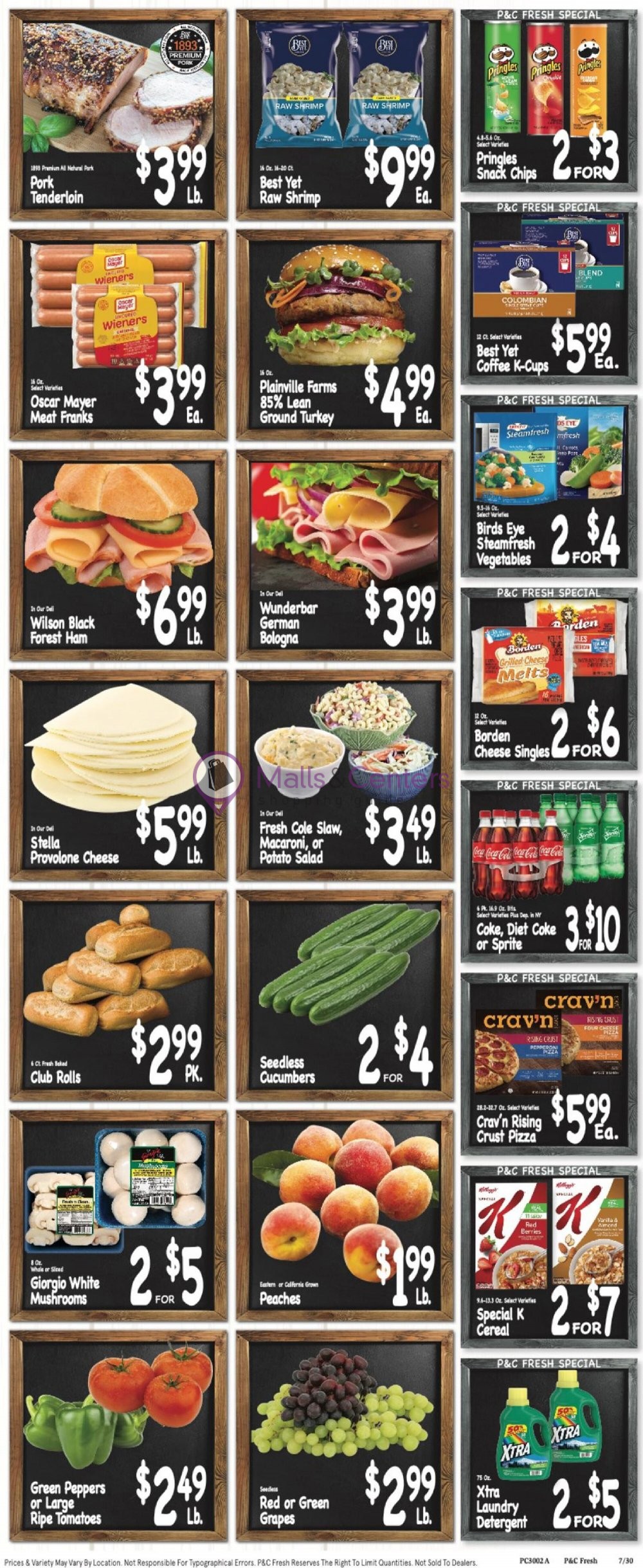 P&C Fresh Markets Weekly Ad - sales & flyers specials - MallsCenters