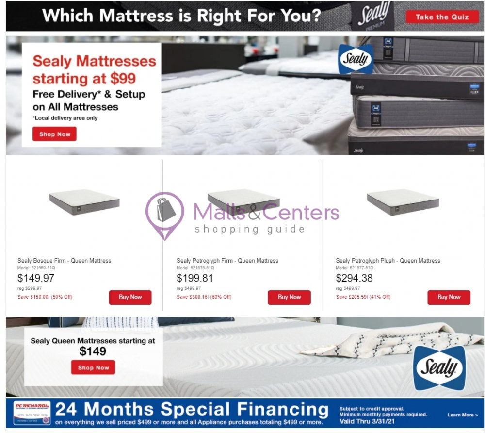P.C. Richard & Son Weekly Ad - sales & flyers specials - MallsCenters