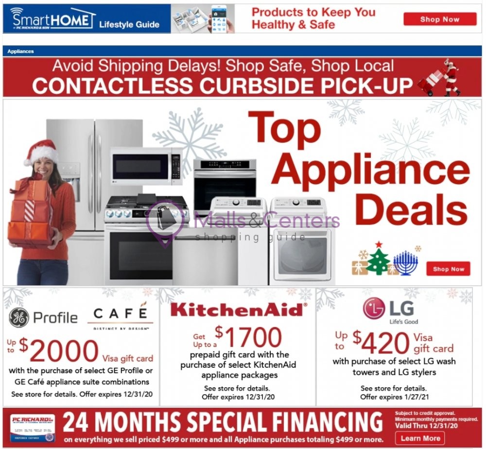 P.C. Richard & Son Weekly Ad - sales & flyers specials - MallsCenters