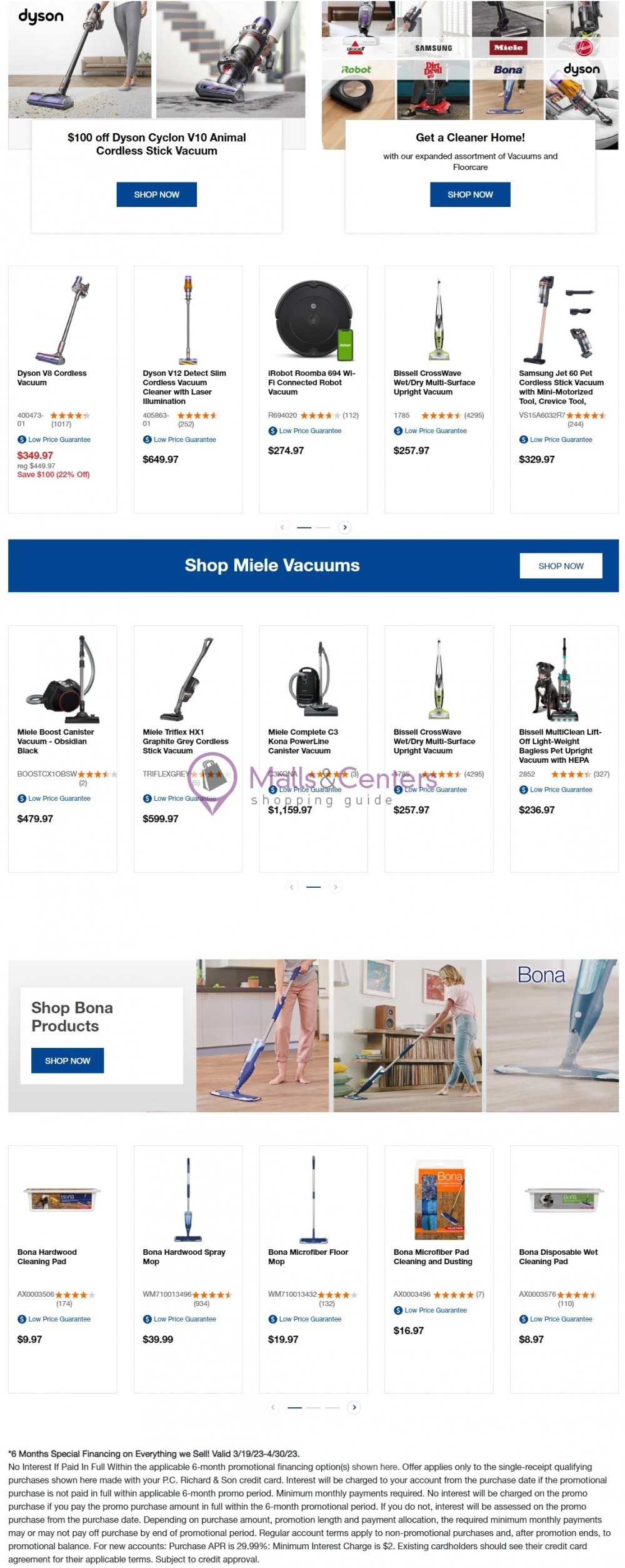 P.C. Richard & Son Weekly Ad - sales & flyers specials - MallsCenters