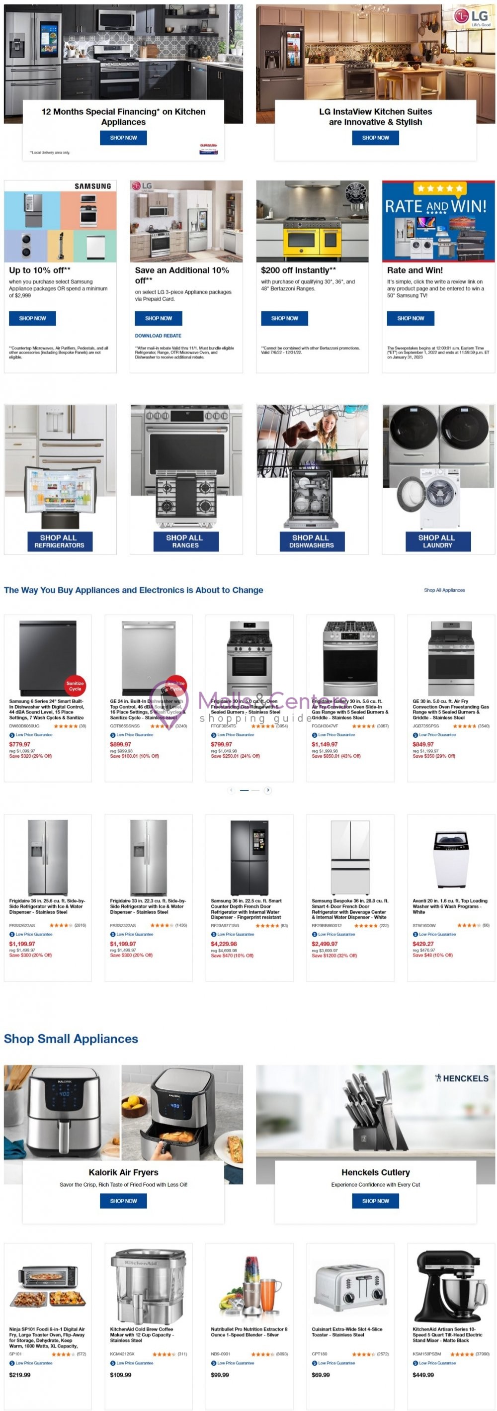 P.C. Richard & Son Weekly Ad - sales & flyers specials - MallsCenters