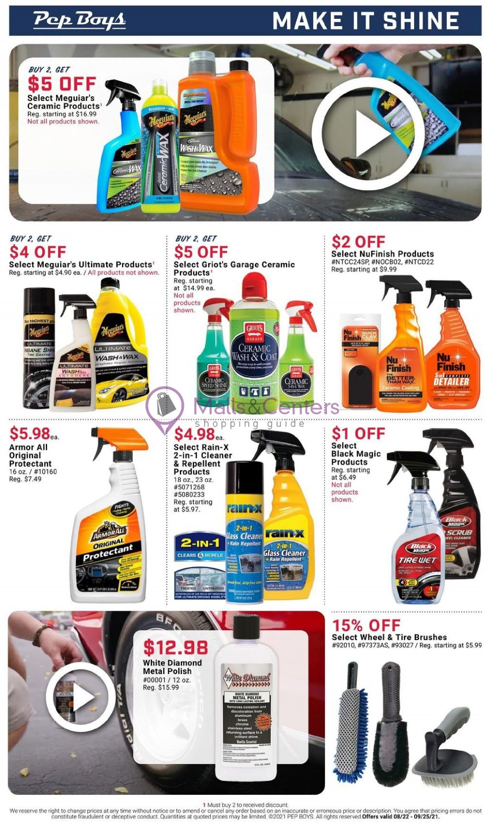 Pep Boys Weekly Ad - sales & flyers specials - MallsCenters